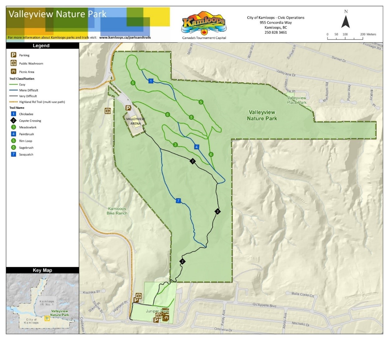 Valleyview Nature Park - A Study of the Value of Kamloops Parks